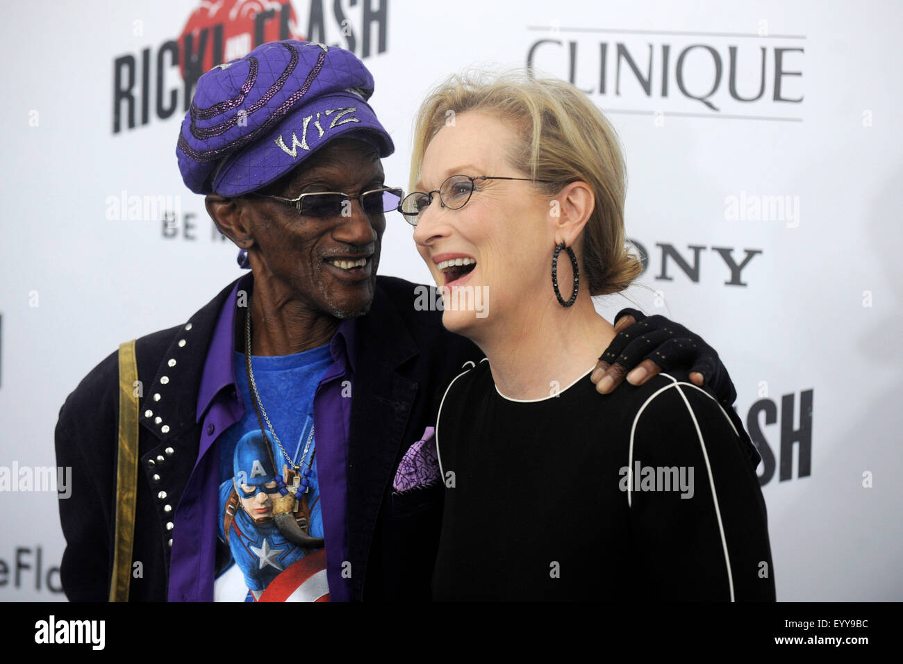 Bernie Worrell and Meryl Streep attending the 'Ricki And The Flash' New ...