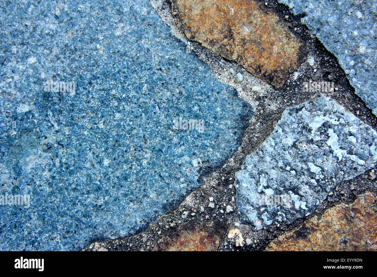 Macro Blue Rock Background 5 Stock Photo - Alamy