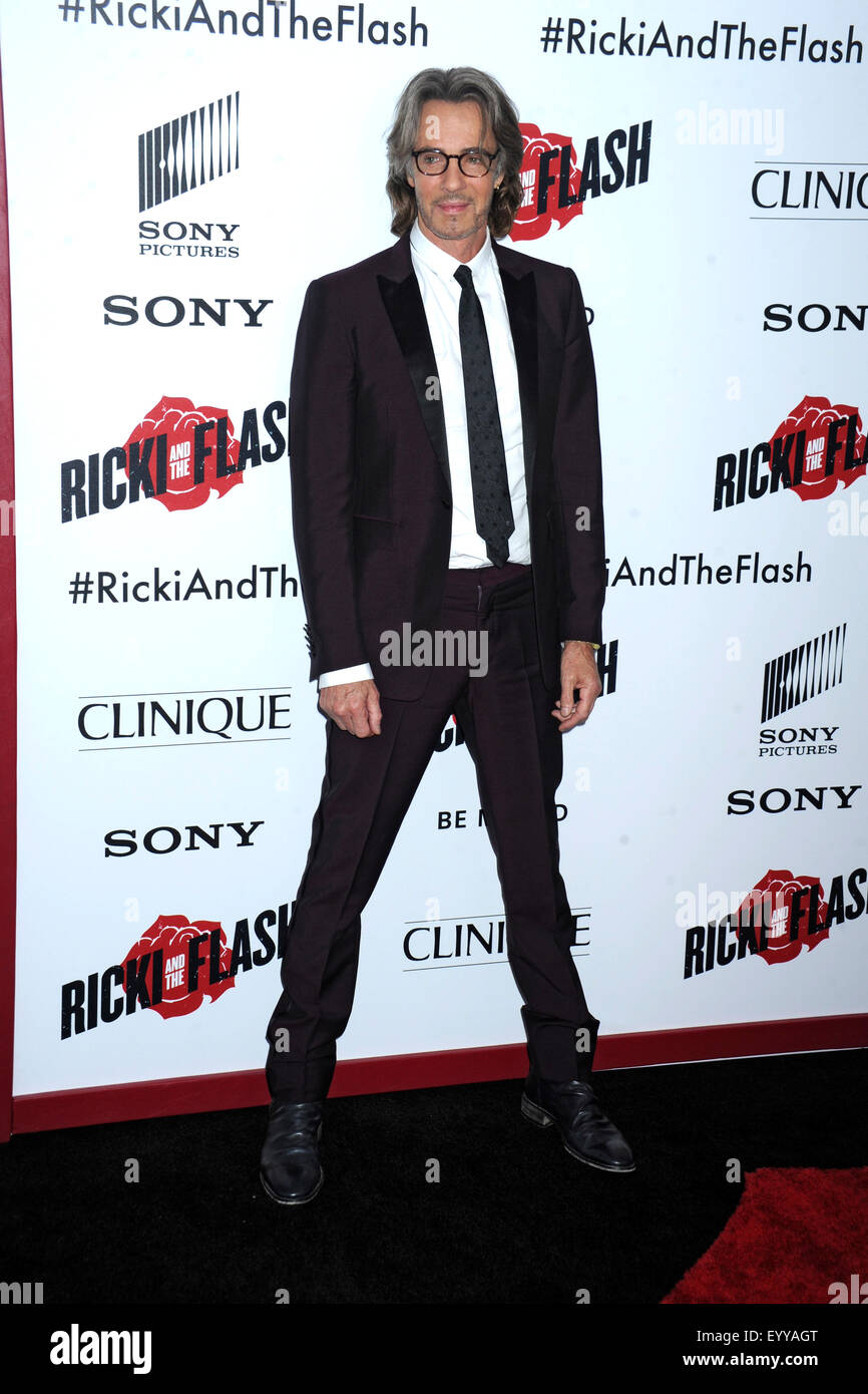 Rick Springfield attending the 'Ricki And The Flash' New York premiere ...