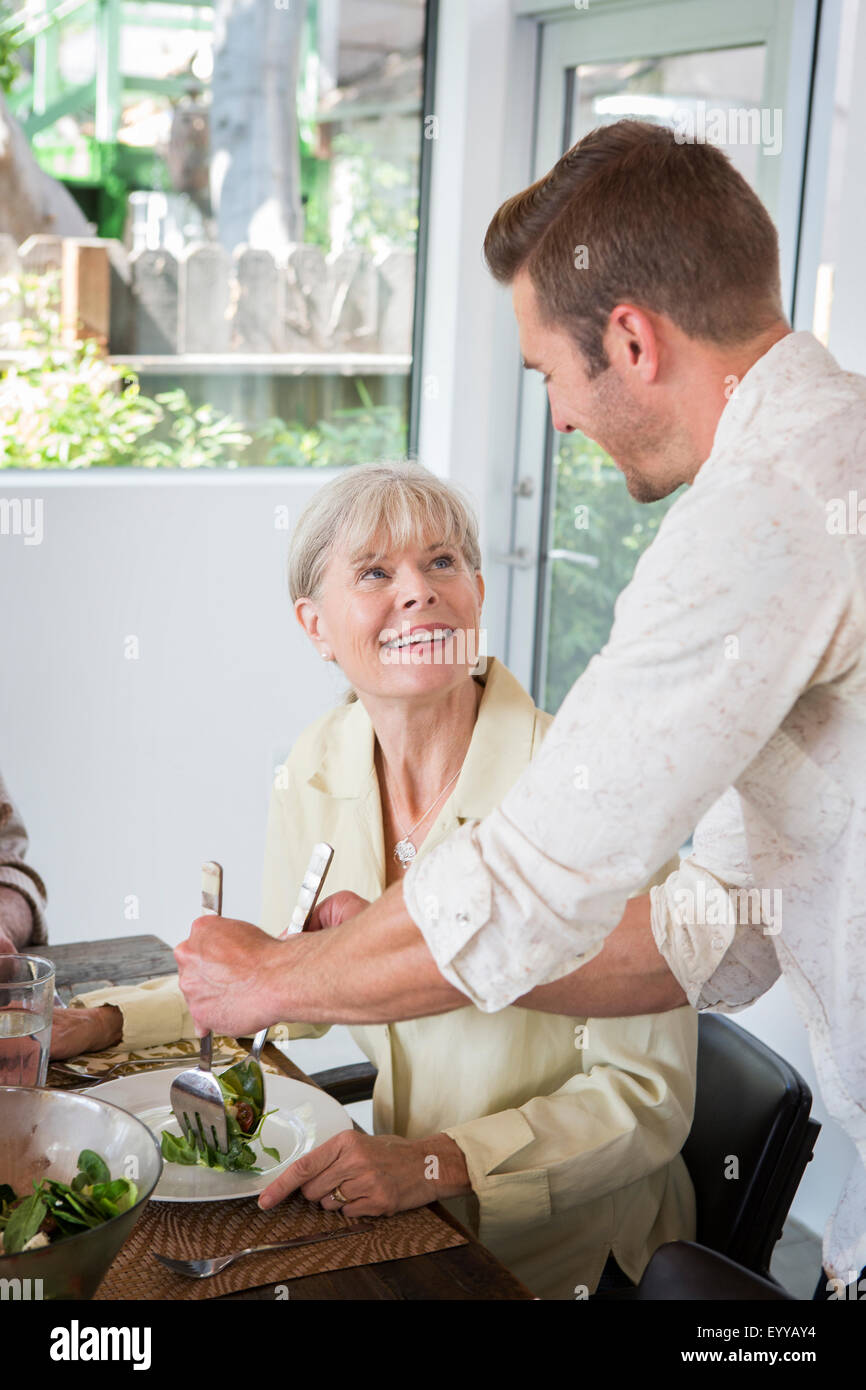 Man 70 family hi-res stock photography and images - Alamy