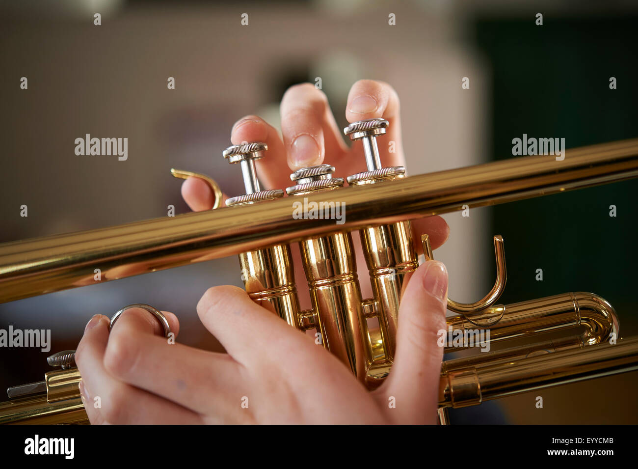 Trumpet practice hi-res stock photography and images - Alamy
