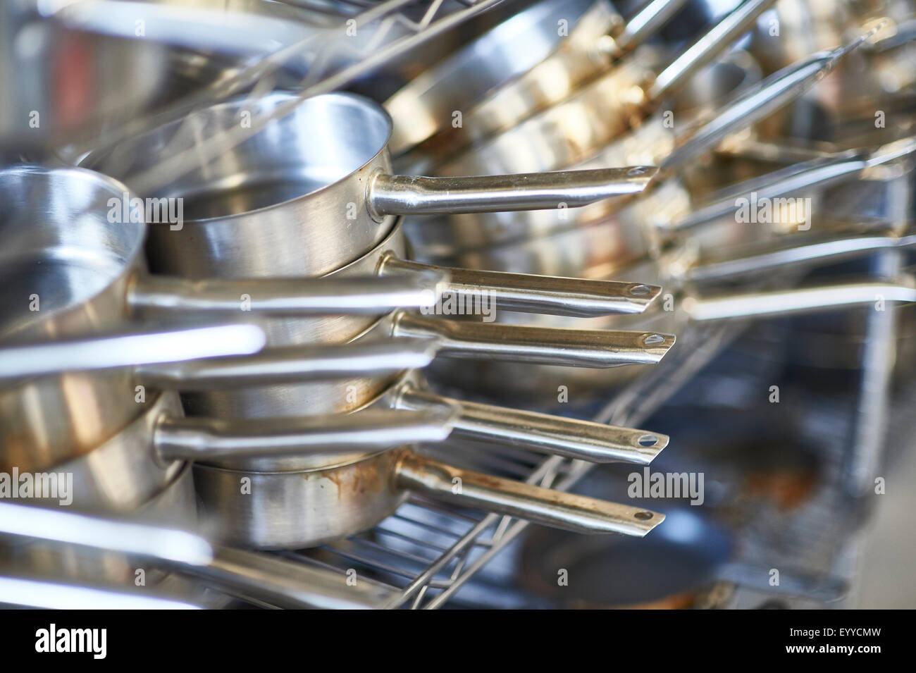 Kitchen cook pans hi-res stock photography and images - Alamy