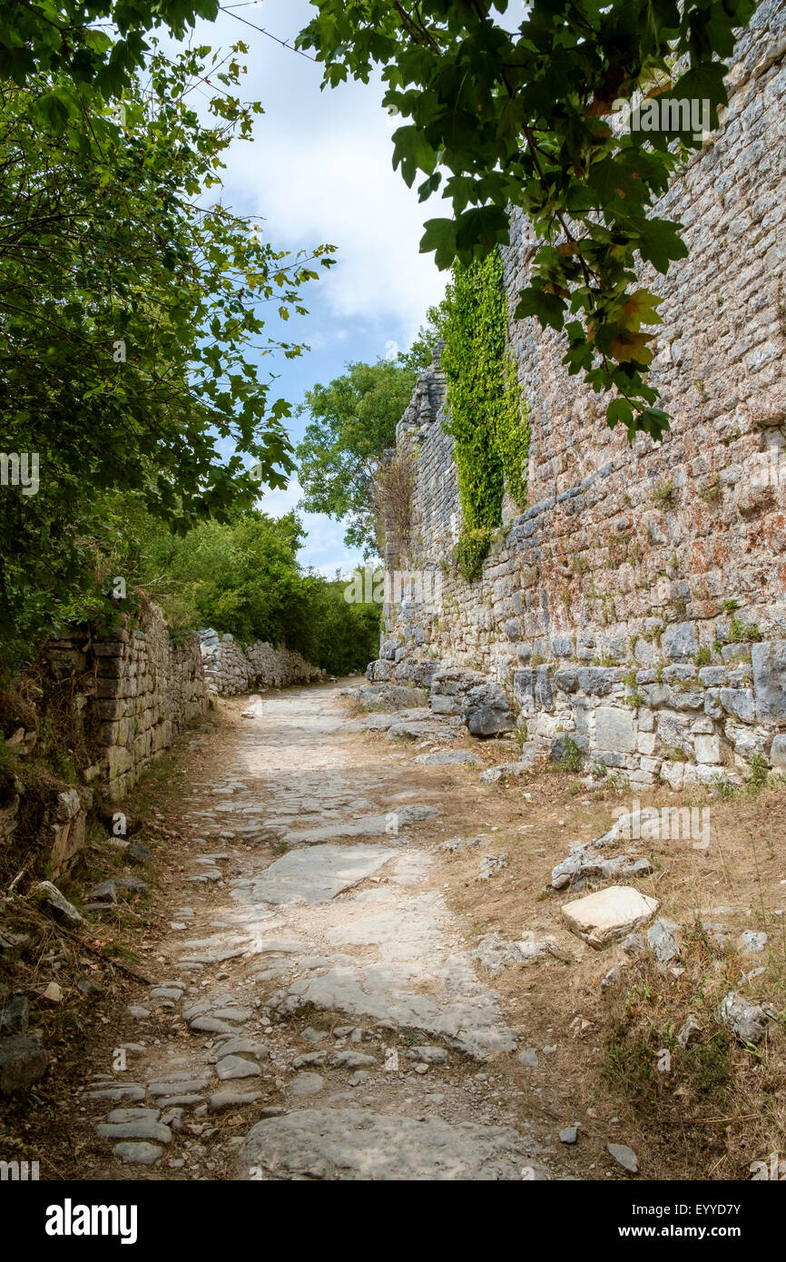Dvigrad is an abandoned medieval town in central Istria, Croatia Stock ...