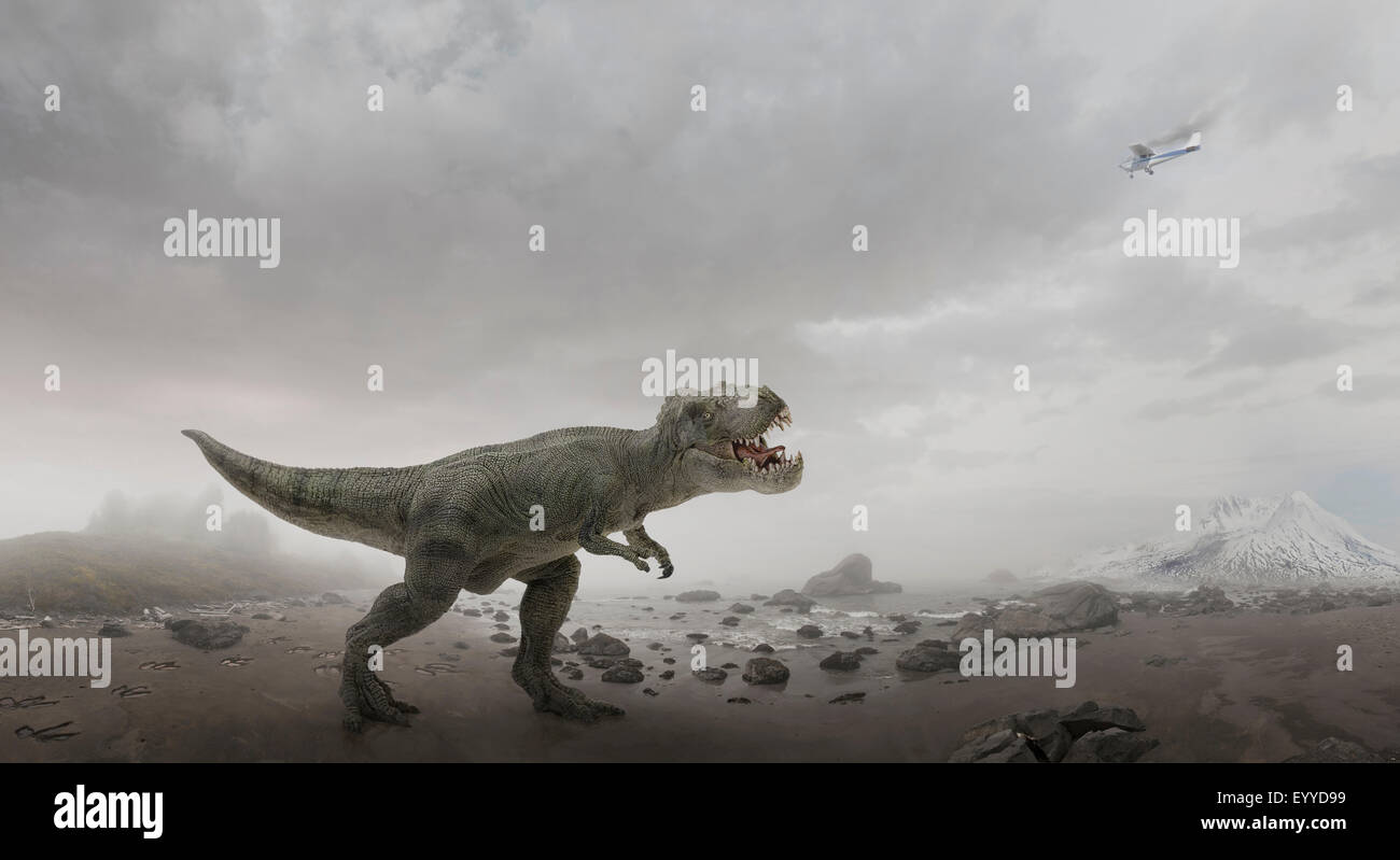 Flying dinosaur hi-res stock photography and images - Alamy