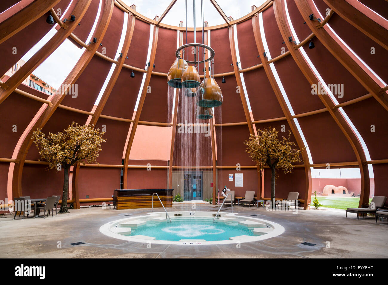 The Spa and pool at the Casino and Convention Center complex in the ...