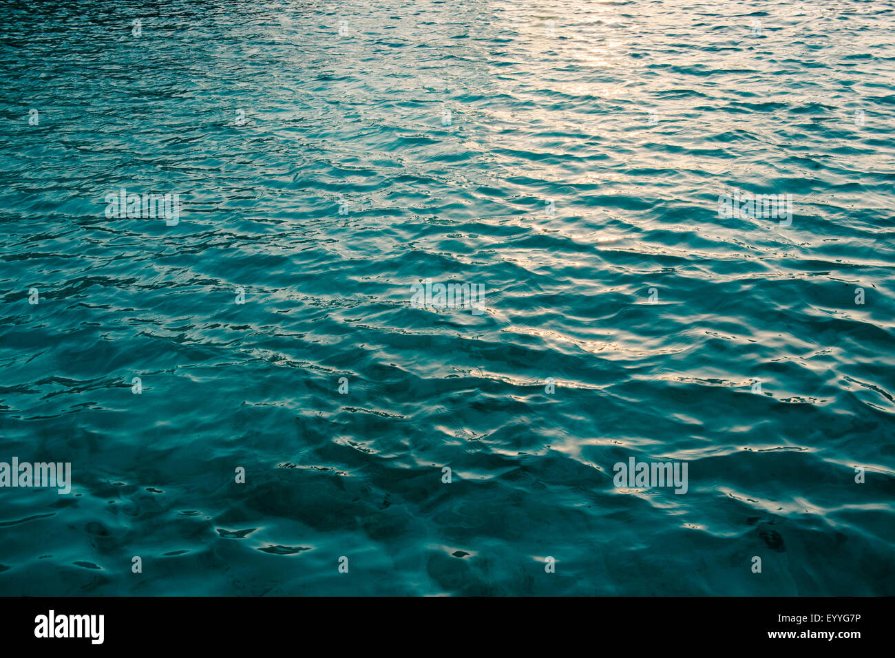 High angle view of rippling ocean surface Stock Photo - Alamy
