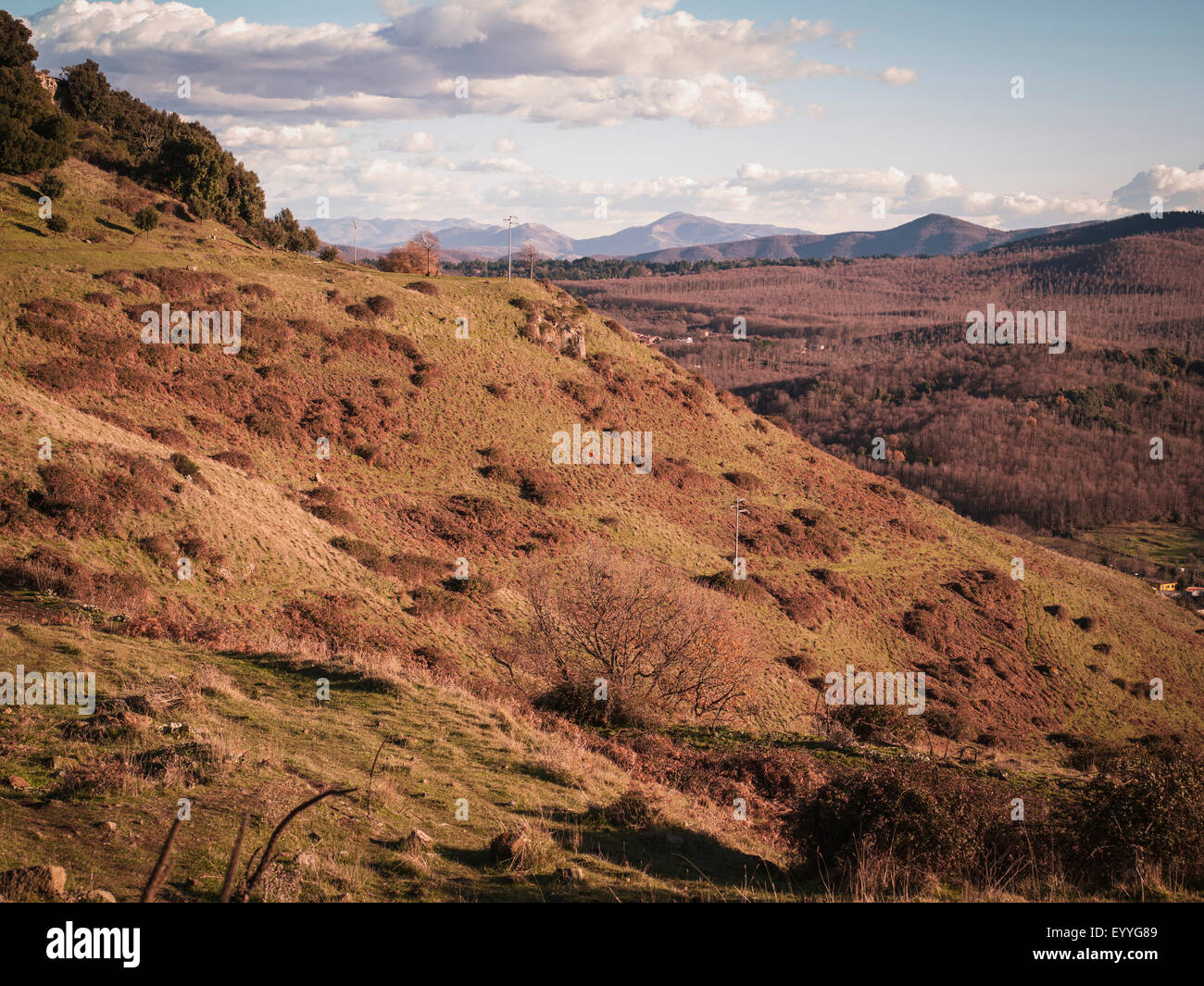 Rome landscape with mountains hi-res stock photography and images - Alamy