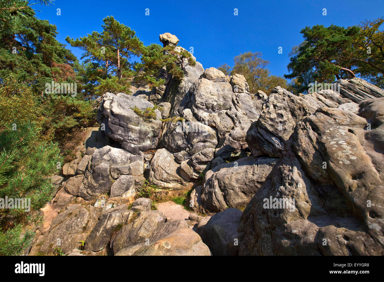 Prominent formation of rocks hi-res stock photography and images - Alamy