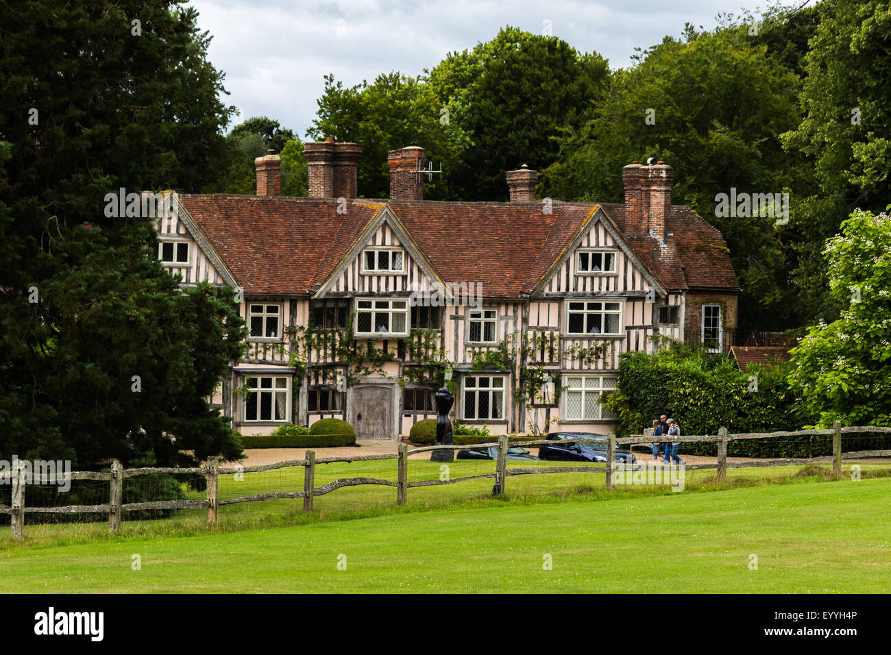 Pashley Manor House in Kent Stock Photo - Alamy
