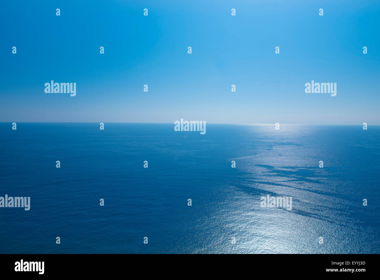 Ocean view in sunny summer day Stock Photo - Alamy