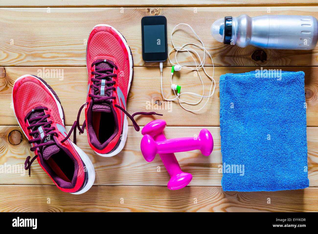 photography on the floor objects for sports Stock Photo - Alamy