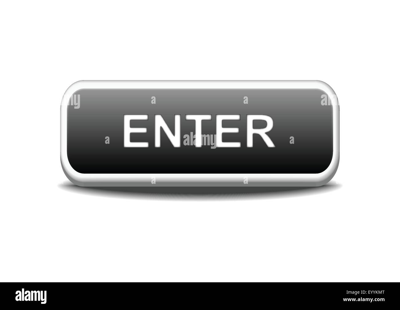 Vector enter button Stock Vector Image & Art - Alamy