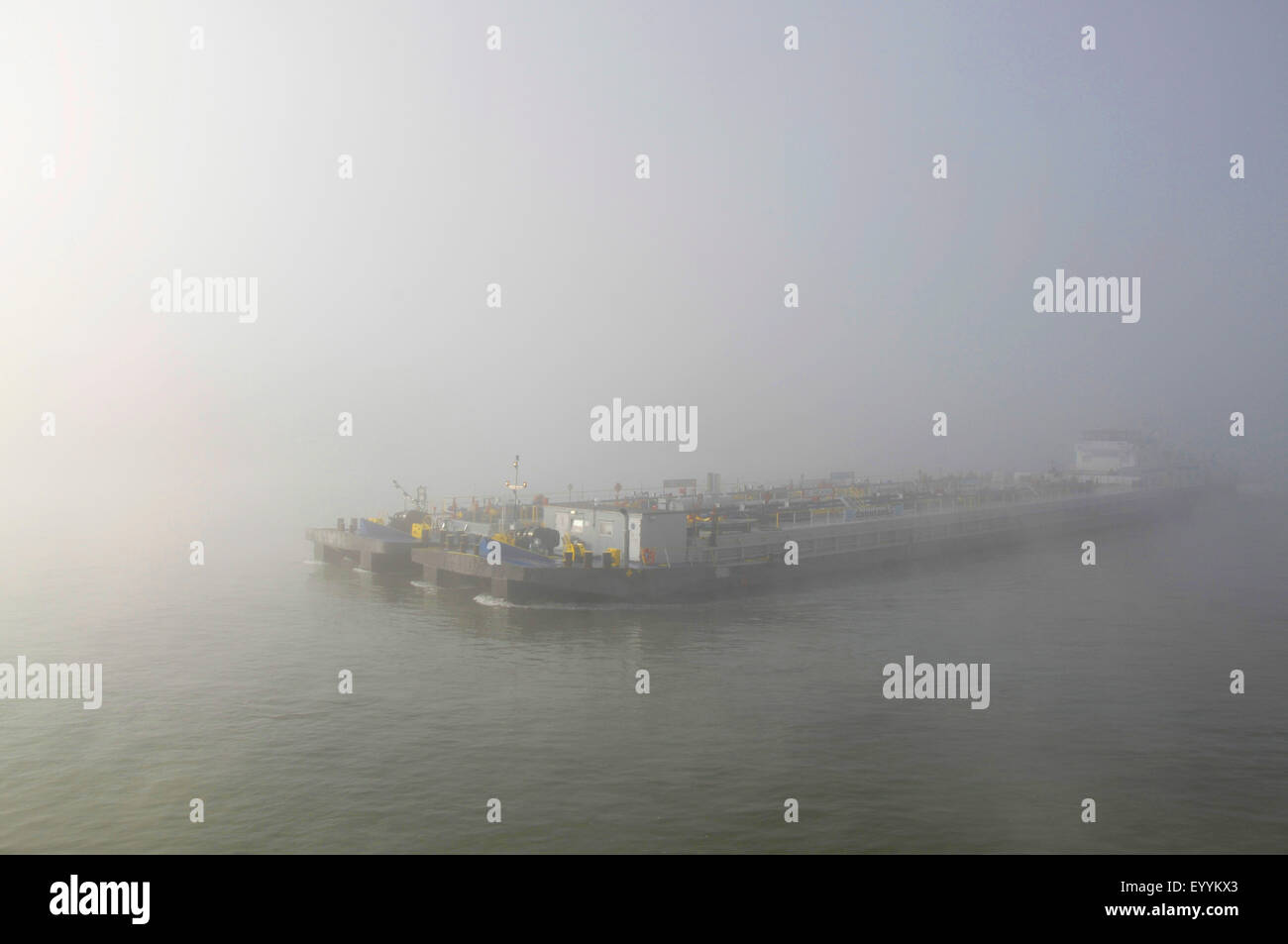 Danube with cargo ships hi-res stock photography and images - Alamy