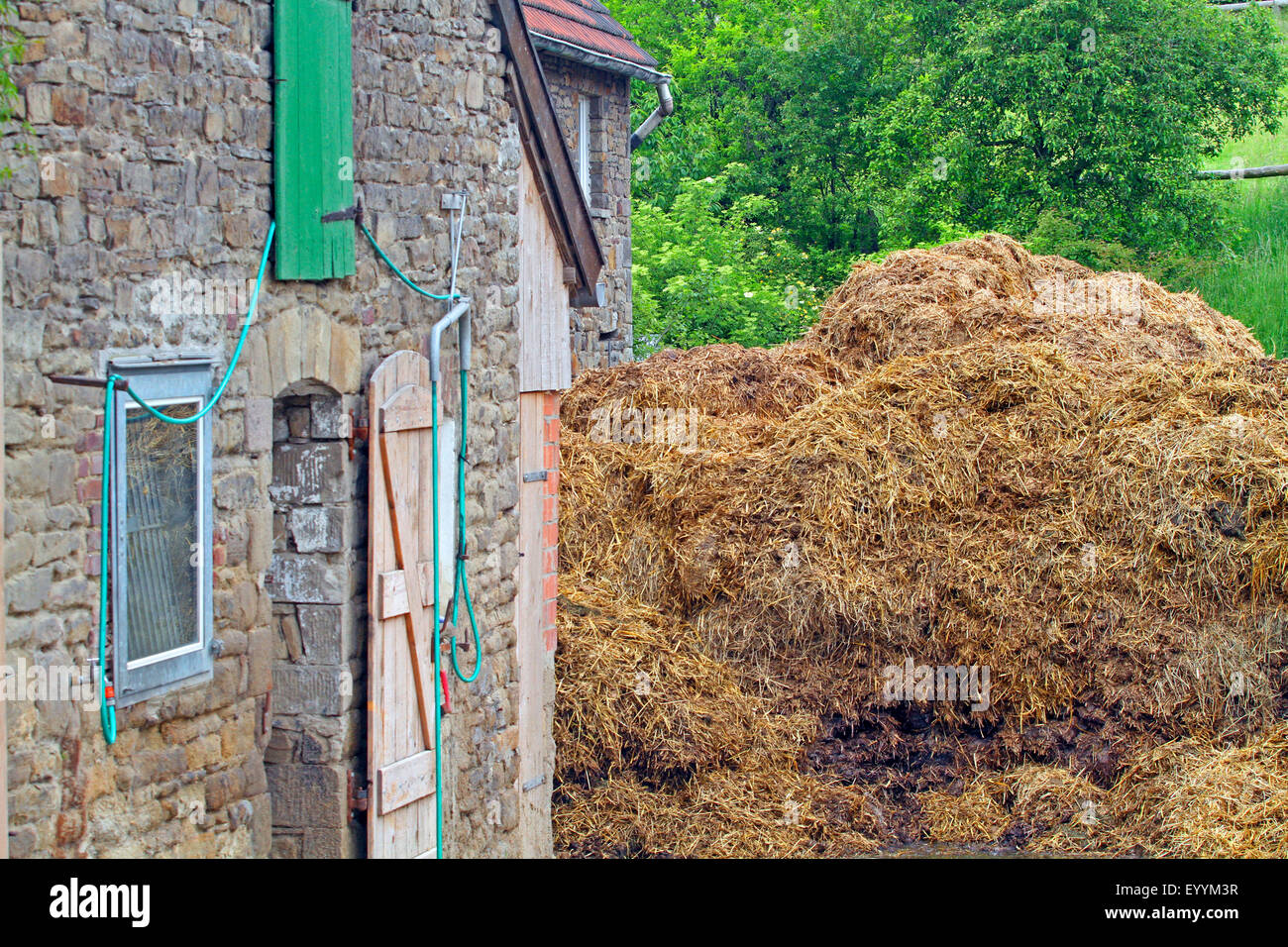 Garden old german farmhouse hi-res stock photography and images - Alamy