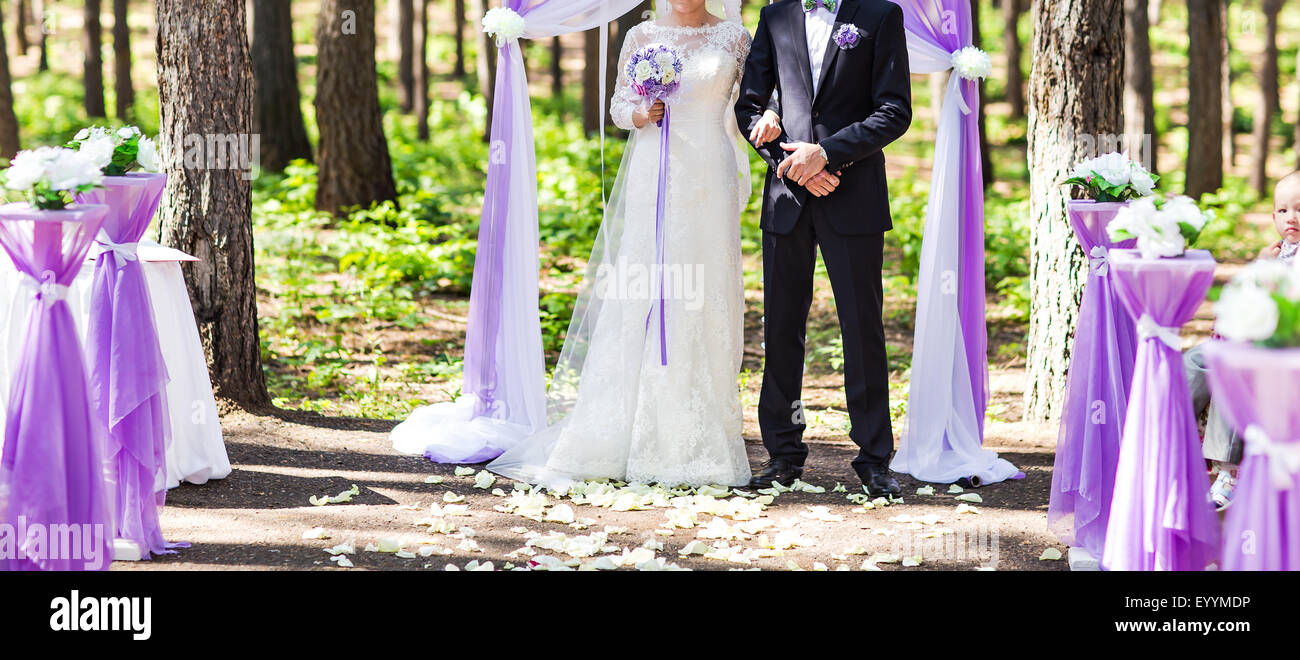 Couple Getting Married Stock Photo - Alamy