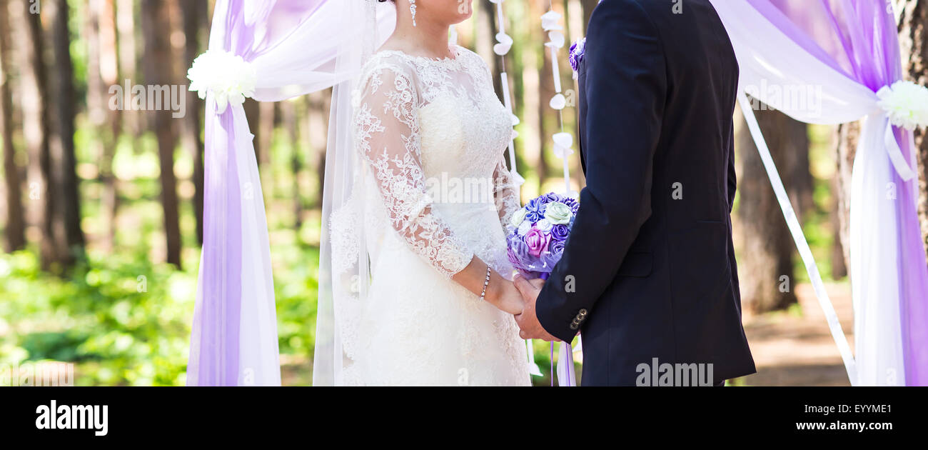 Couple Getting Married Stock Photo - Alamy