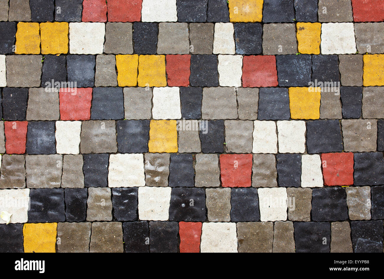 Colored pavement as background Stock Photo - Alamy