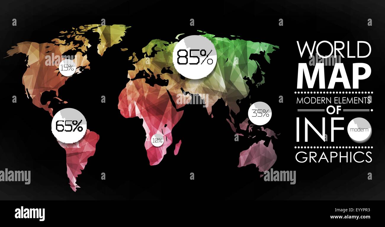 World map card Stock Vector Image & Art - Alamy