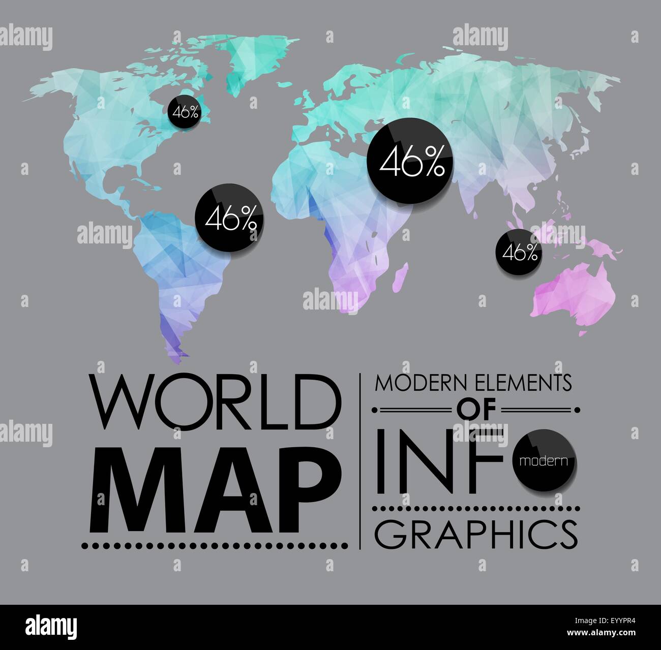 World map card Stock Vector Image & Art - Alamy