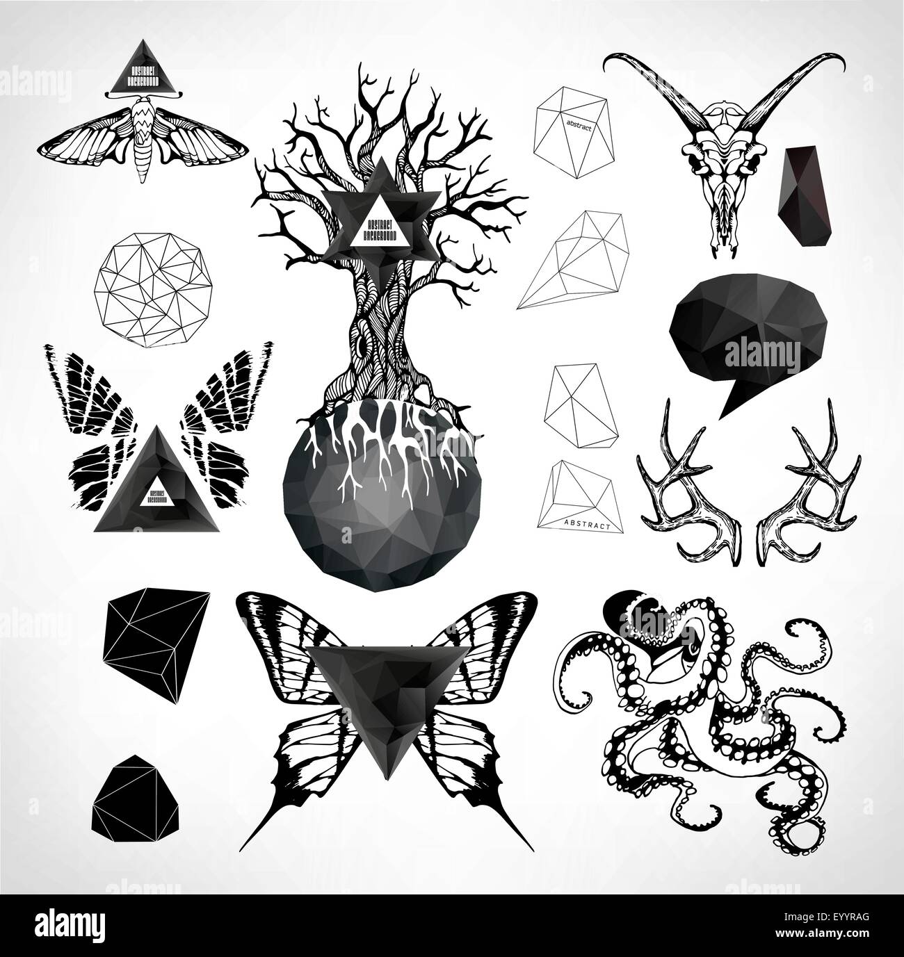 Abstract gothic Stock Vector Image & Art - Alamy