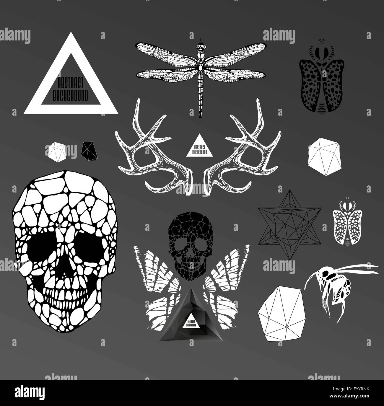 Abstract gothic Stock Vector Image & Art - Alamy