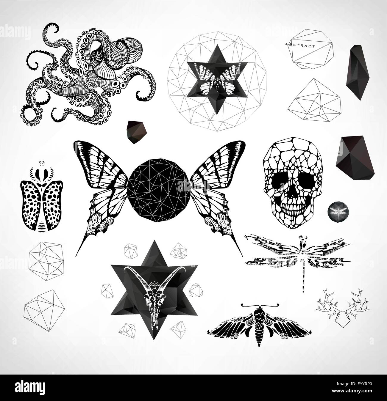 Abstract gothic Stock Vector Image & Art - Alamy