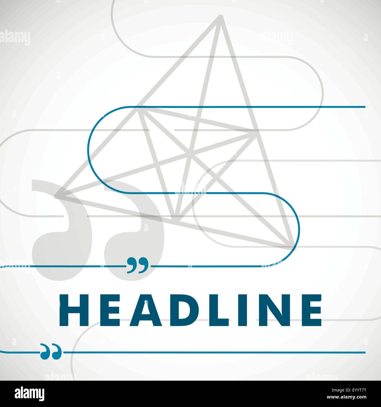 Vector abstract blue lines on gray background Stock Vector Image & Art ...