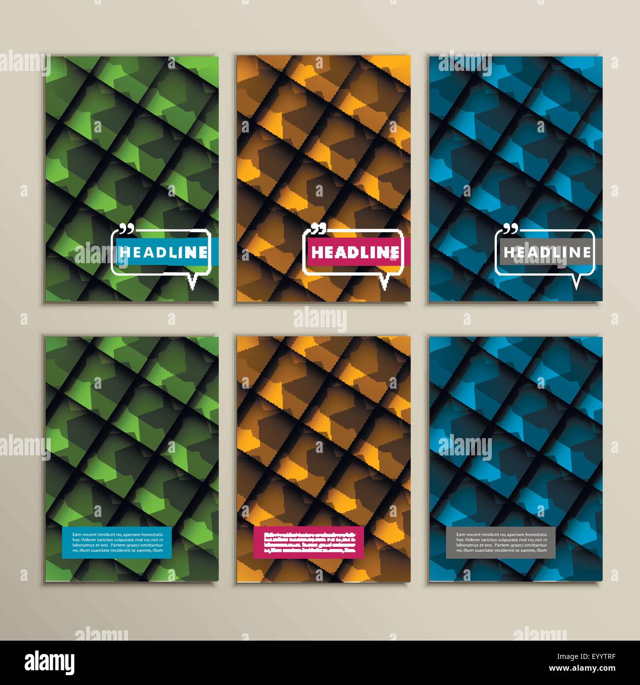 Vector set of simple beautiful line patterns Stock Vector Image & Art ...