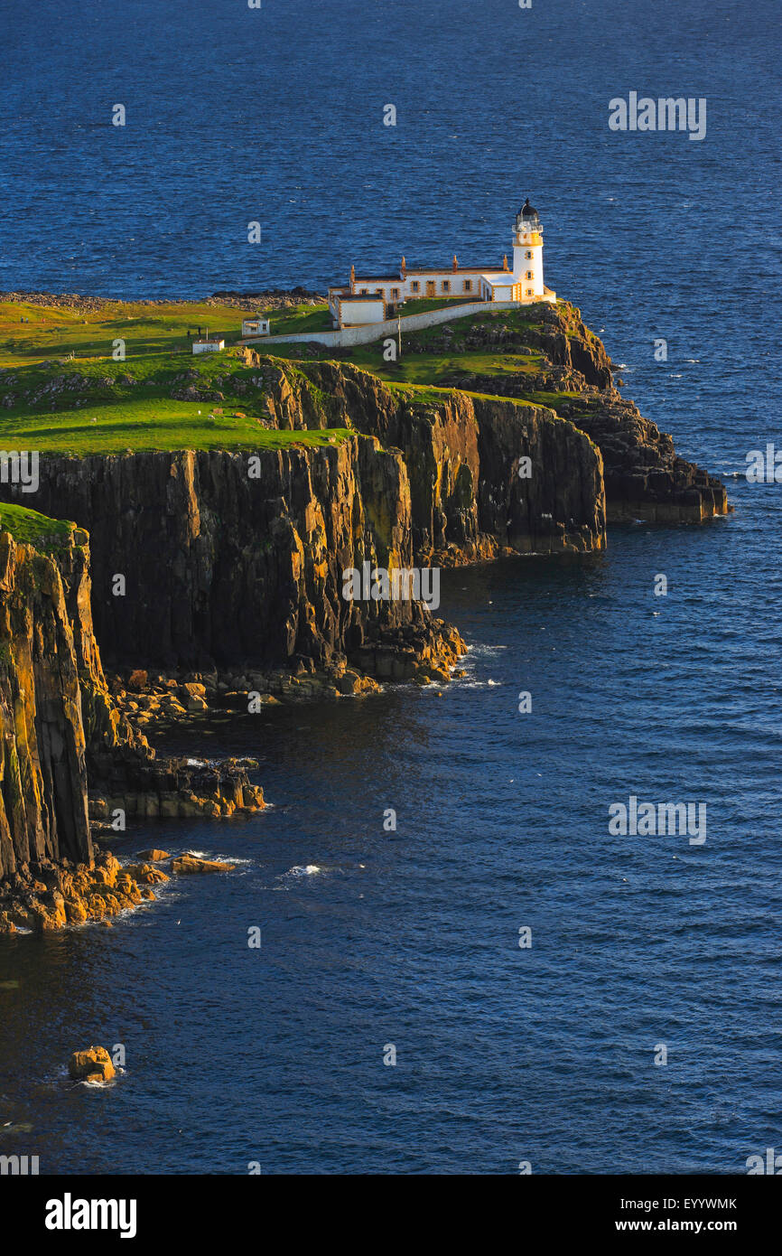 Neist Point lighthouse, United Kingdom, Scotland, Isle of Skye Stock ...