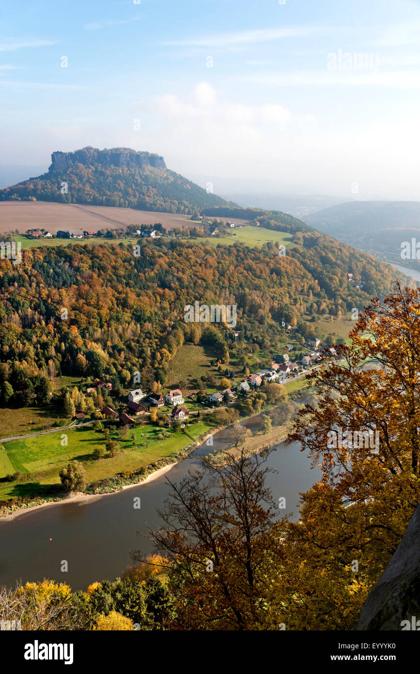 Lilienstein view hi-res stock photography and images - Alamy