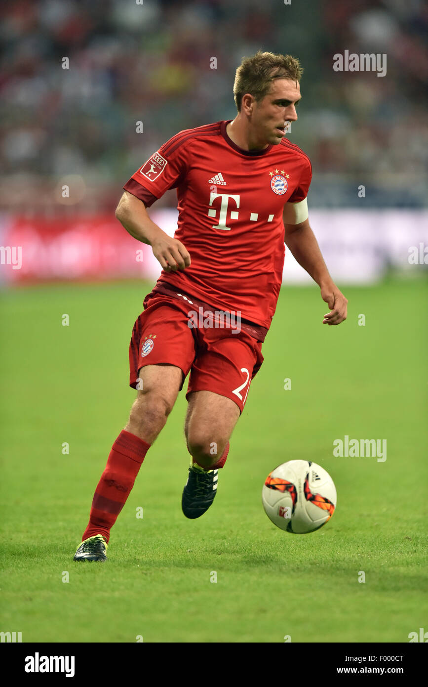 Munich, Germany. 04th Aug, 2015. Philipp Lahm of FC Bayern Munich in ...