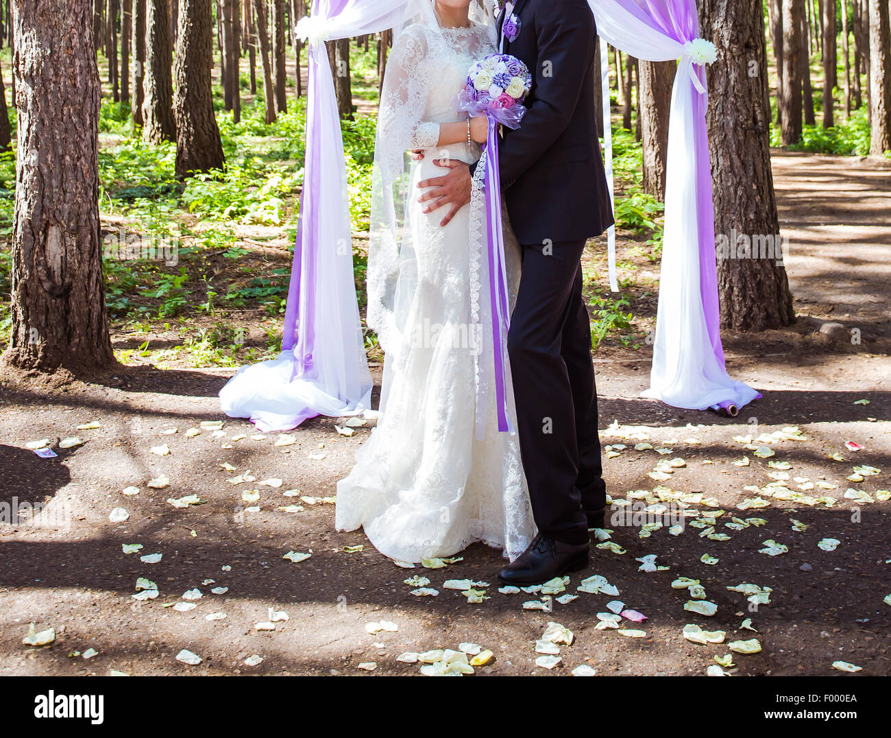Couple Getting Married Stock Photo - Alamy