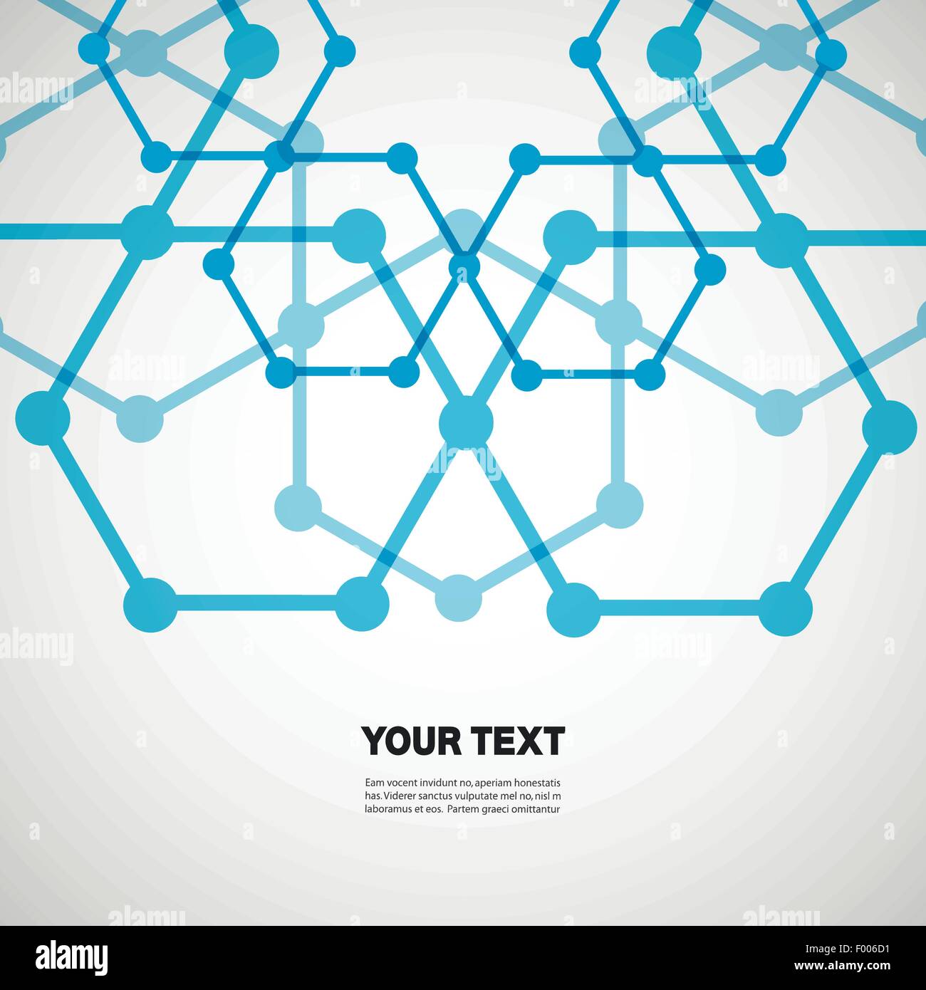 Set for design in molecules abstract style Stock Vector Image & Art - Alamy