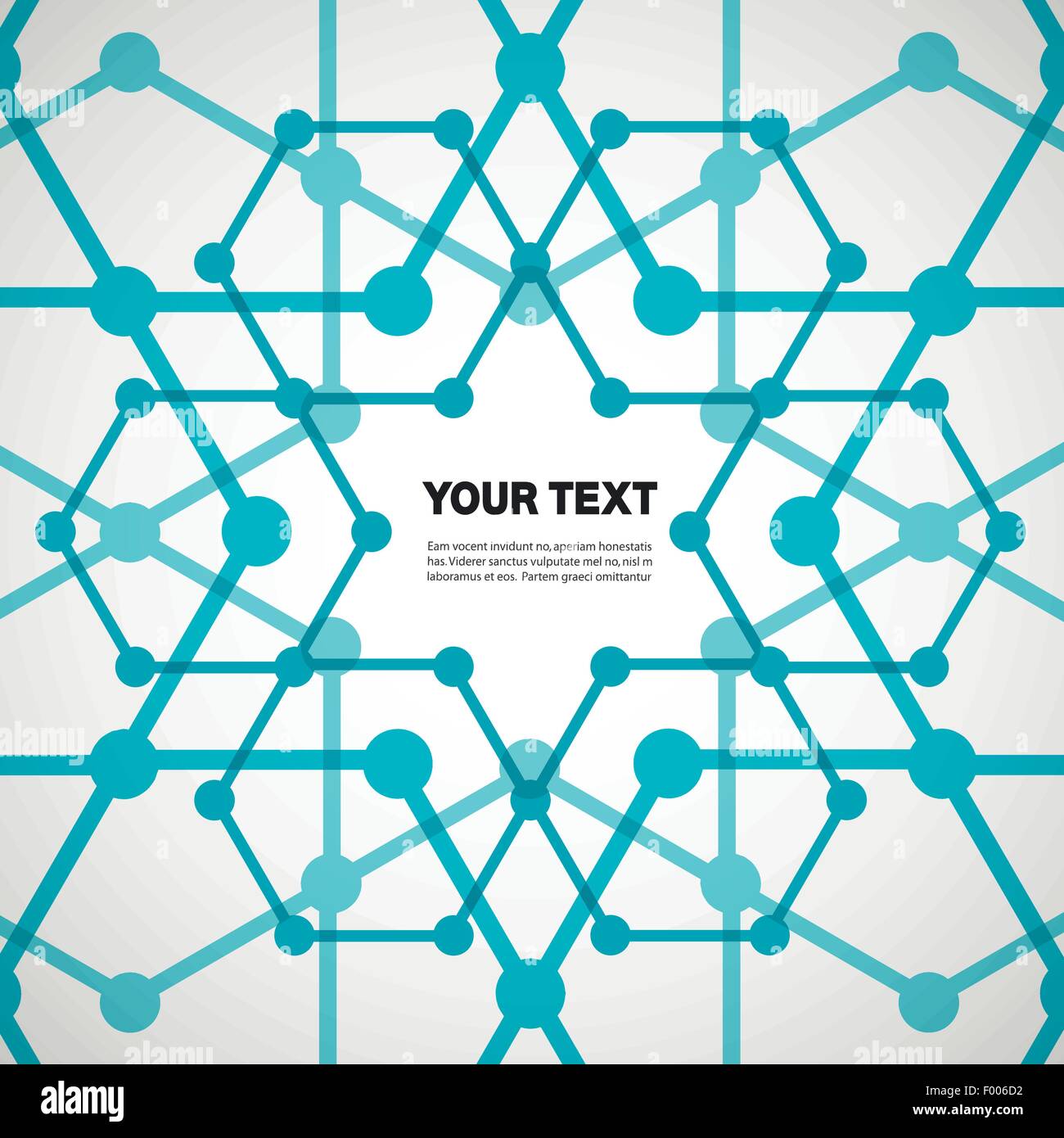 Set for design in molecules abstract style Stock Vector Image & Art - Alamy