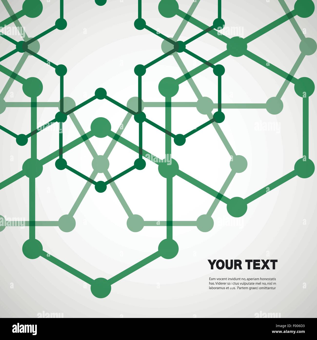 Set for design in molecules abstract style Stock Vector Image & Art - Alamy