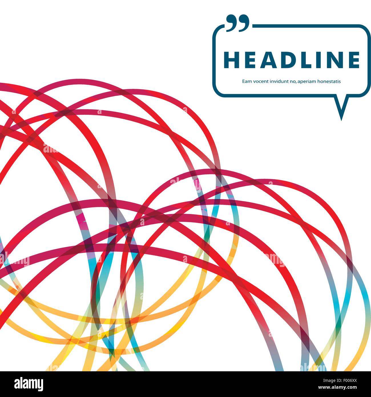 abstract color lines on a white background Stock Vector Image & Art - Alamy