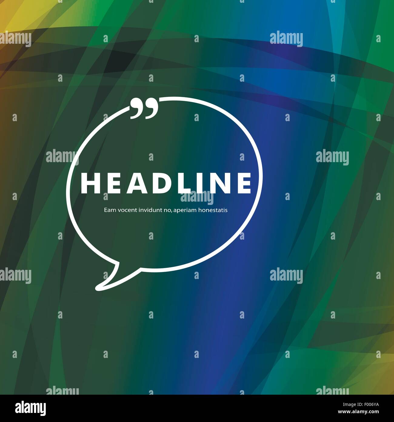 Abstract vector green and blue line background Stock Vector Image & Art ...