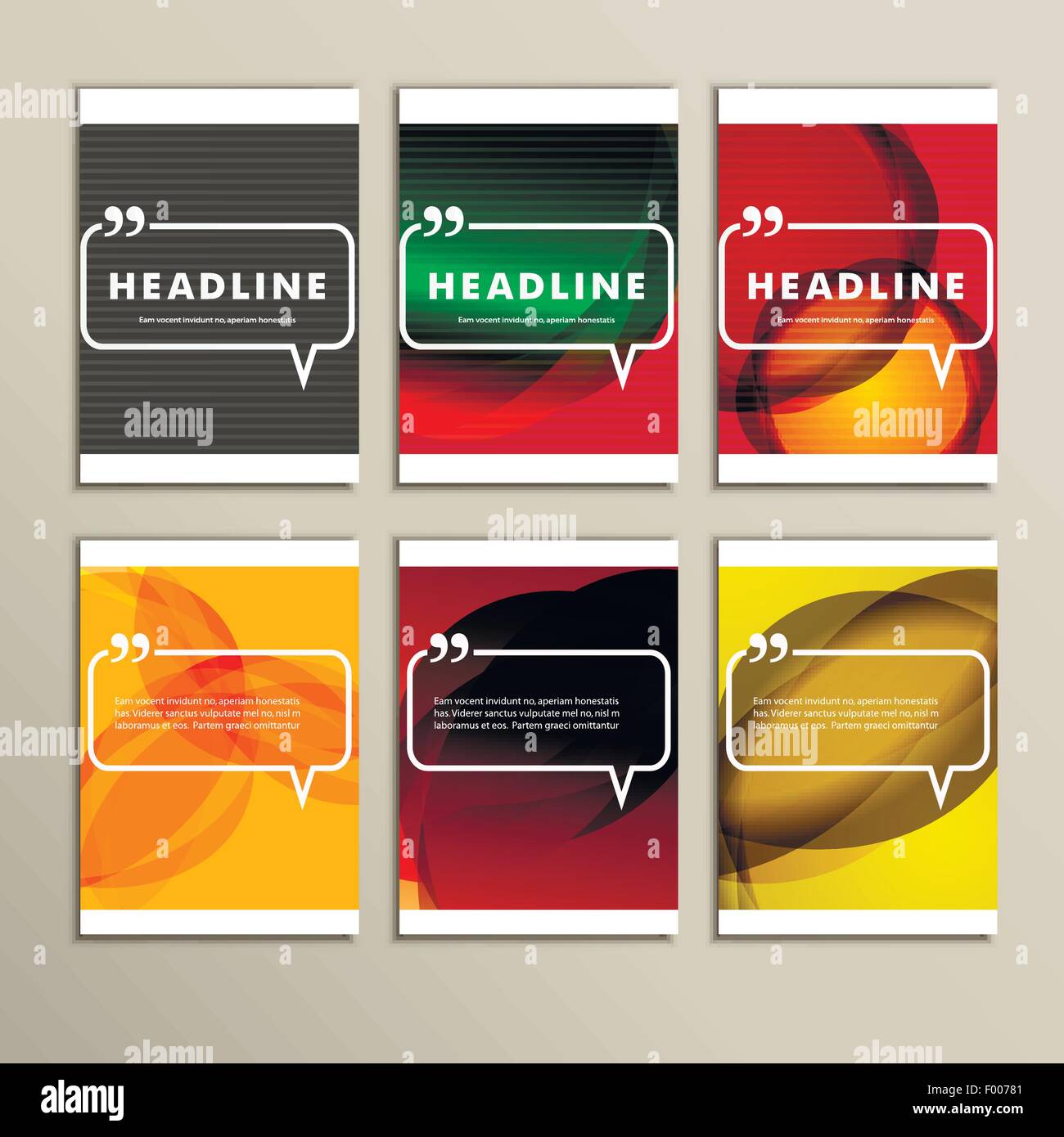 Vector bright spots on a colored background Stock Vector Image & Art ...