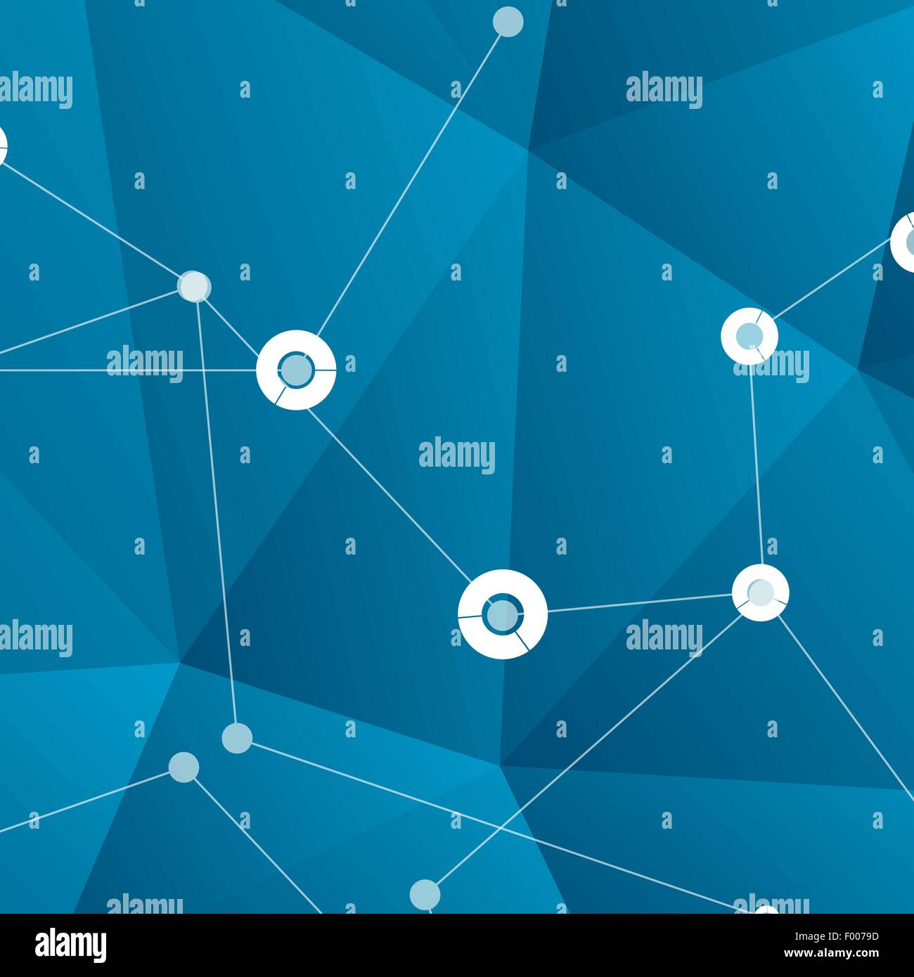 Vector color network connection and DNA design Stock Vector Image & Art ...