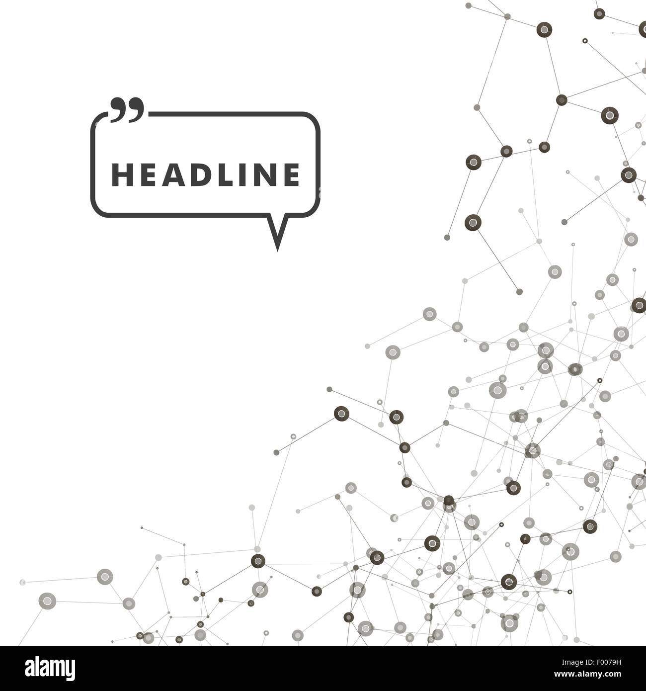 Vector color network connection and DNA design Stock Vector Image & Art ...