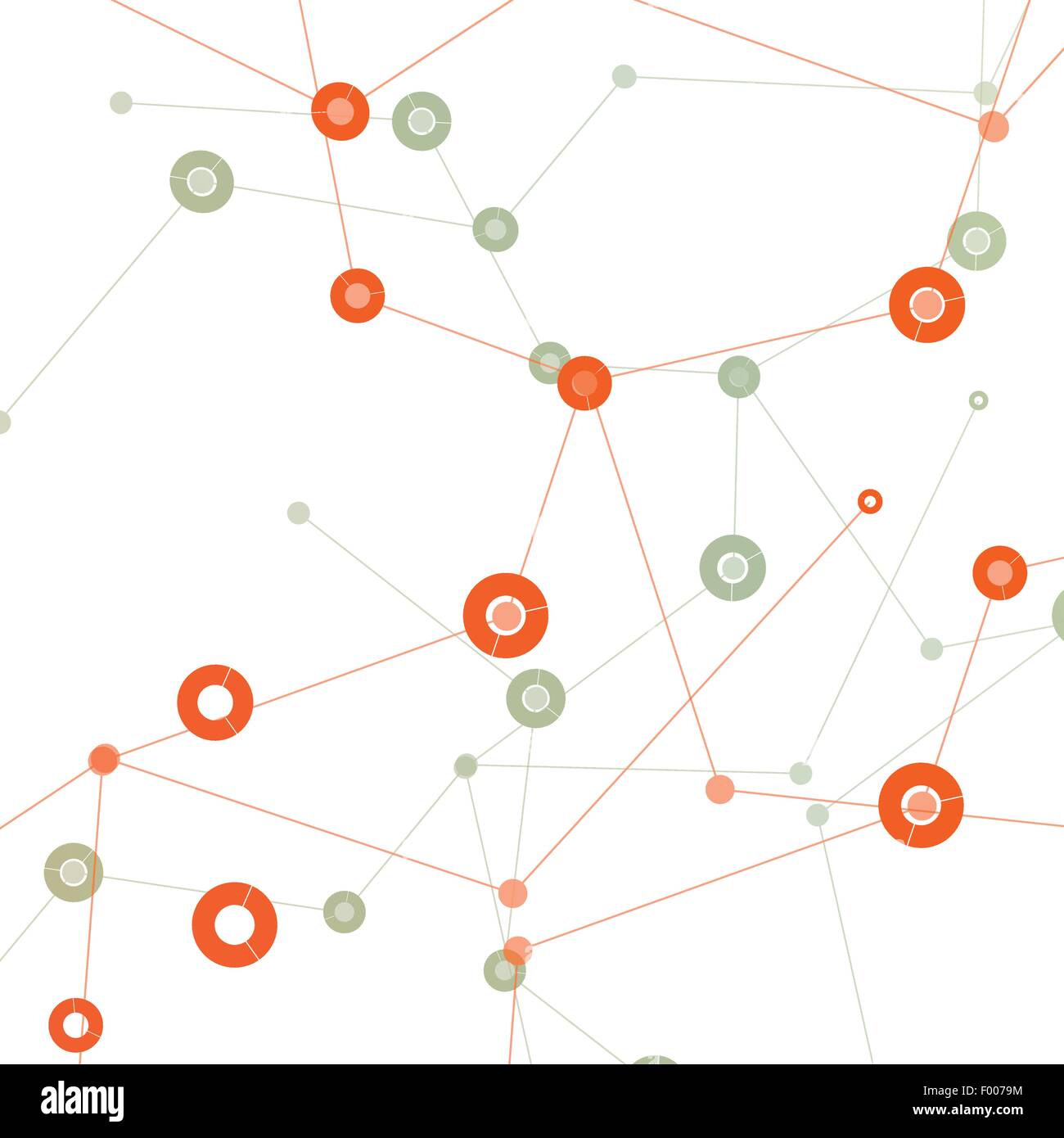 Vector color network connection and DNA design Stock Vector Image & Art ...