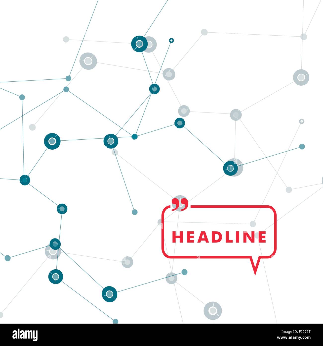 Vector color network connection and DNA design Stock Vector Image & Art ...