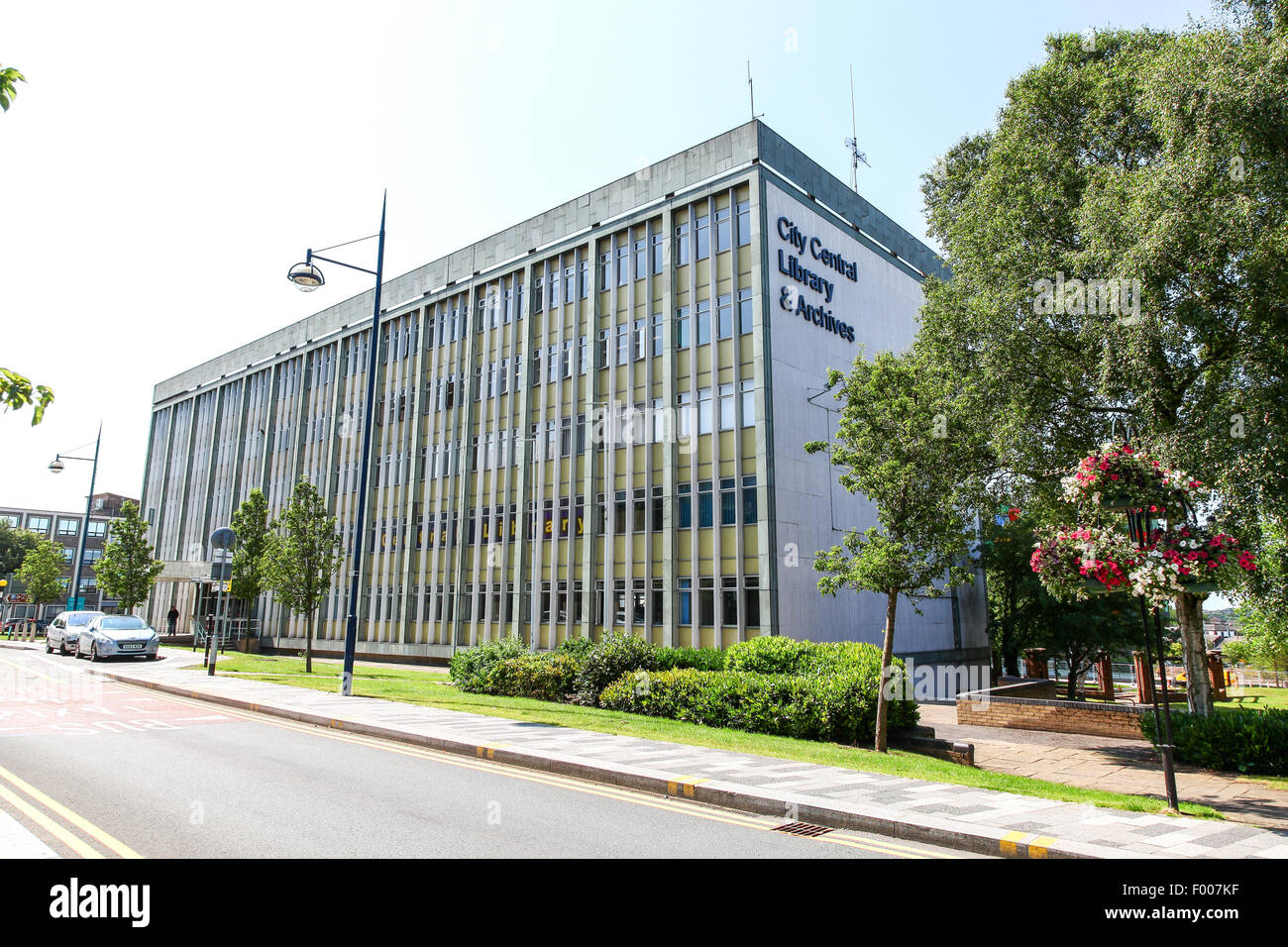 City Central Library and Archives Hanley Stoke on Trent Staffordshire ...