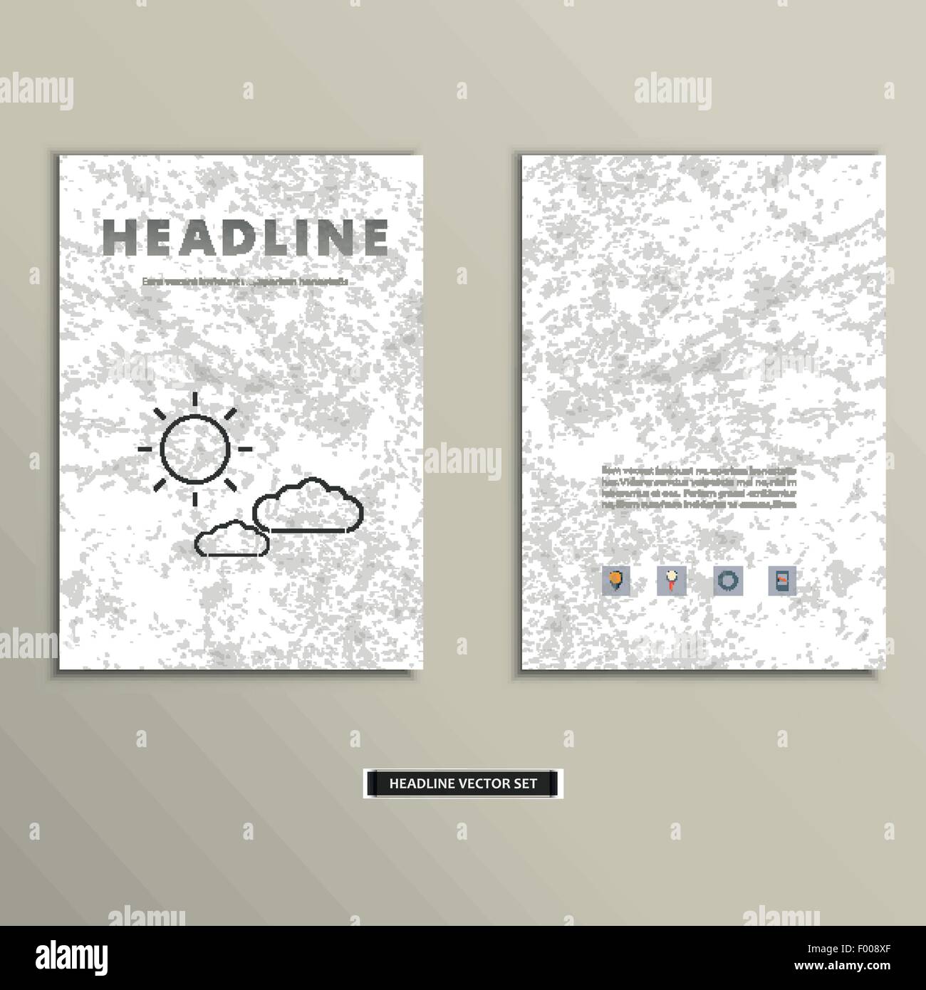 Book cover design air Stock Vector Images - Alamy