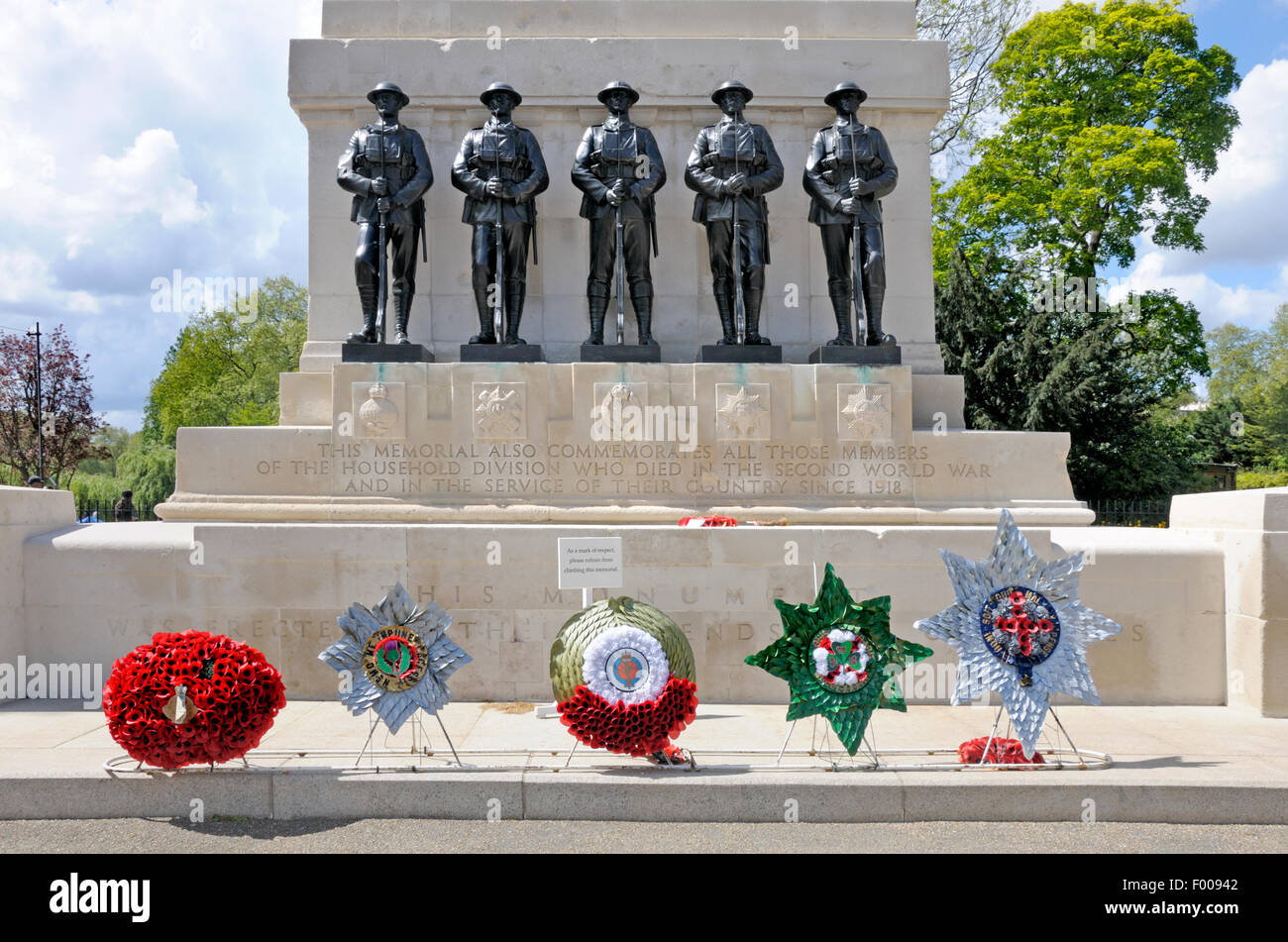 London, England, UK. The Guards Divisional Memorial (Harold Charlton ...