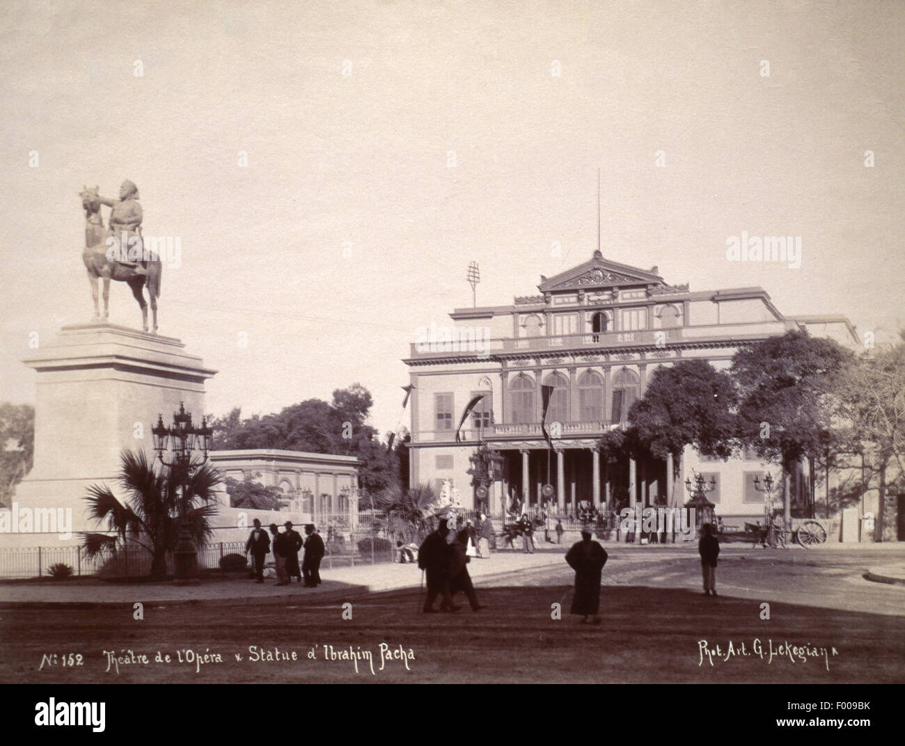 A PHOTOGRAPH OF THE OPERA HOUSE IN THE 1880S, WHERE VERDI WROTE AND ...
