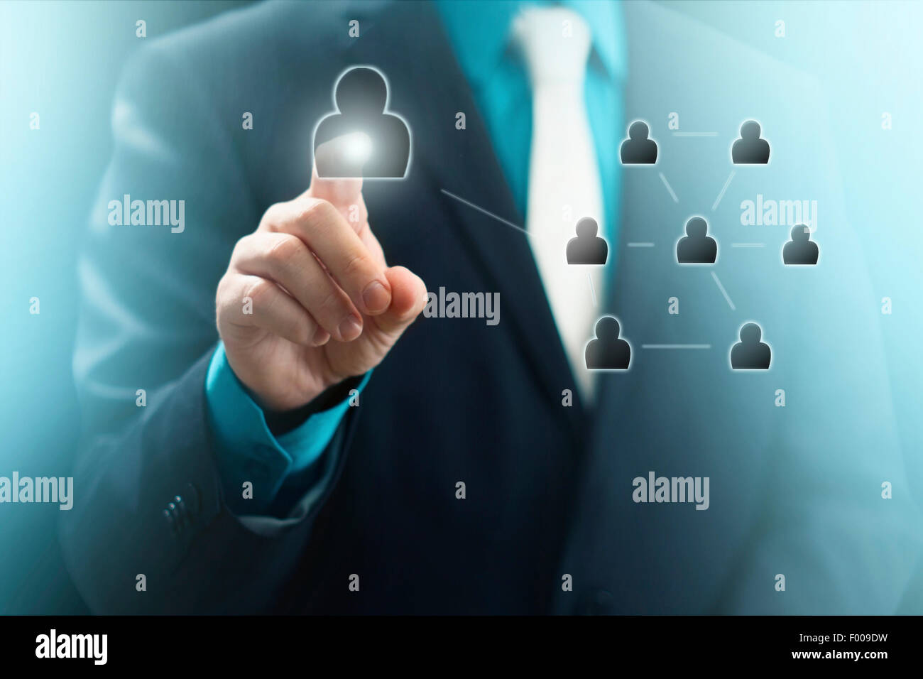 Social connected person communication hi-res stock photography and ...