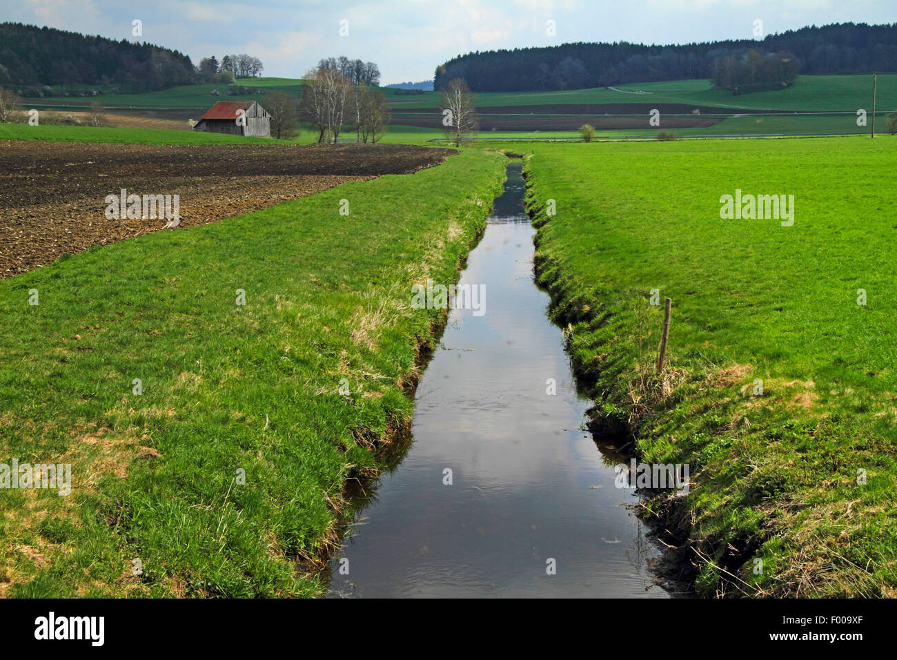 Straightened stream hi-res stock photography and images - Alamy