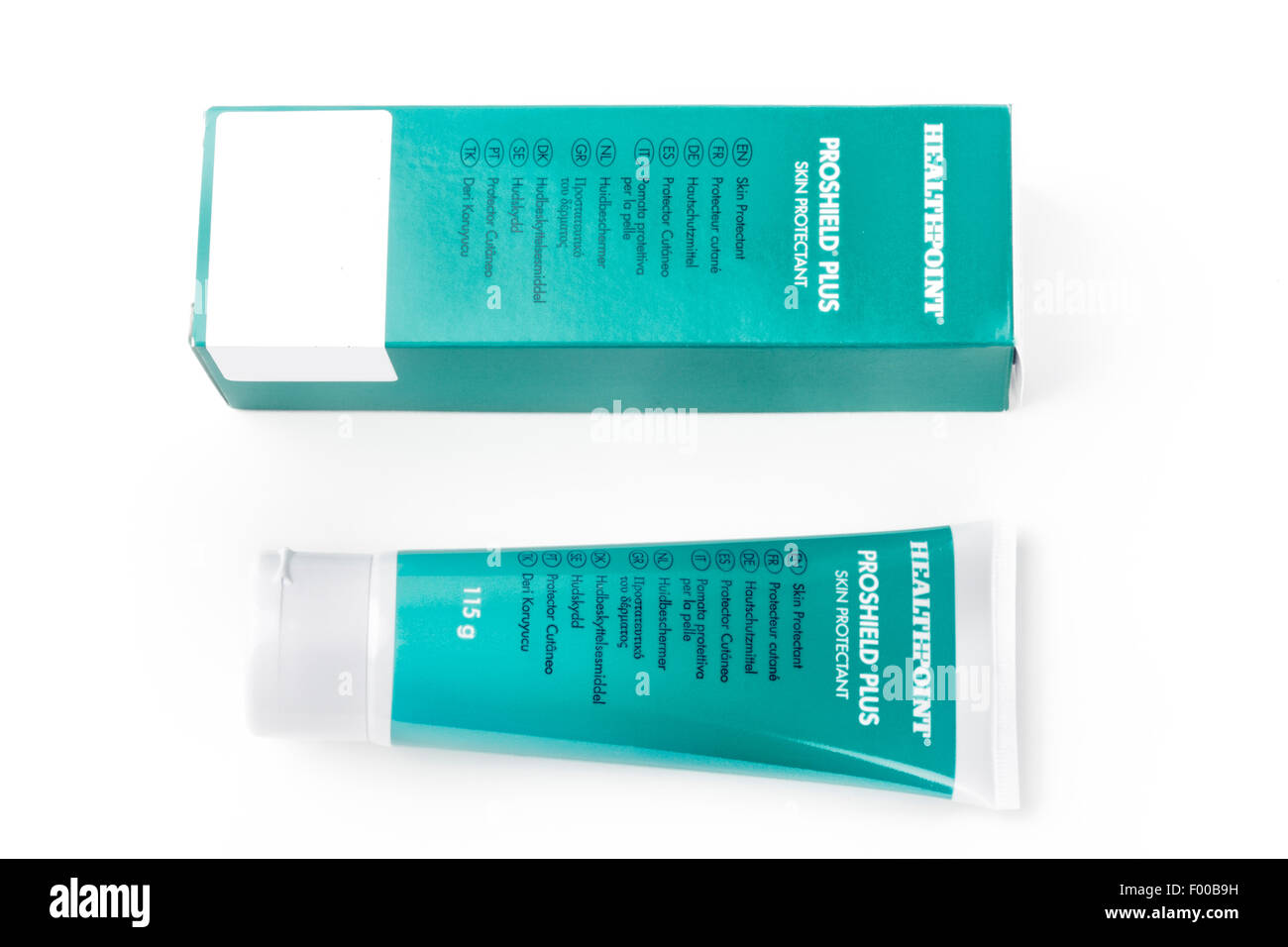 Tube of skin protectant cream, plus carton Stock Photo - Alamy