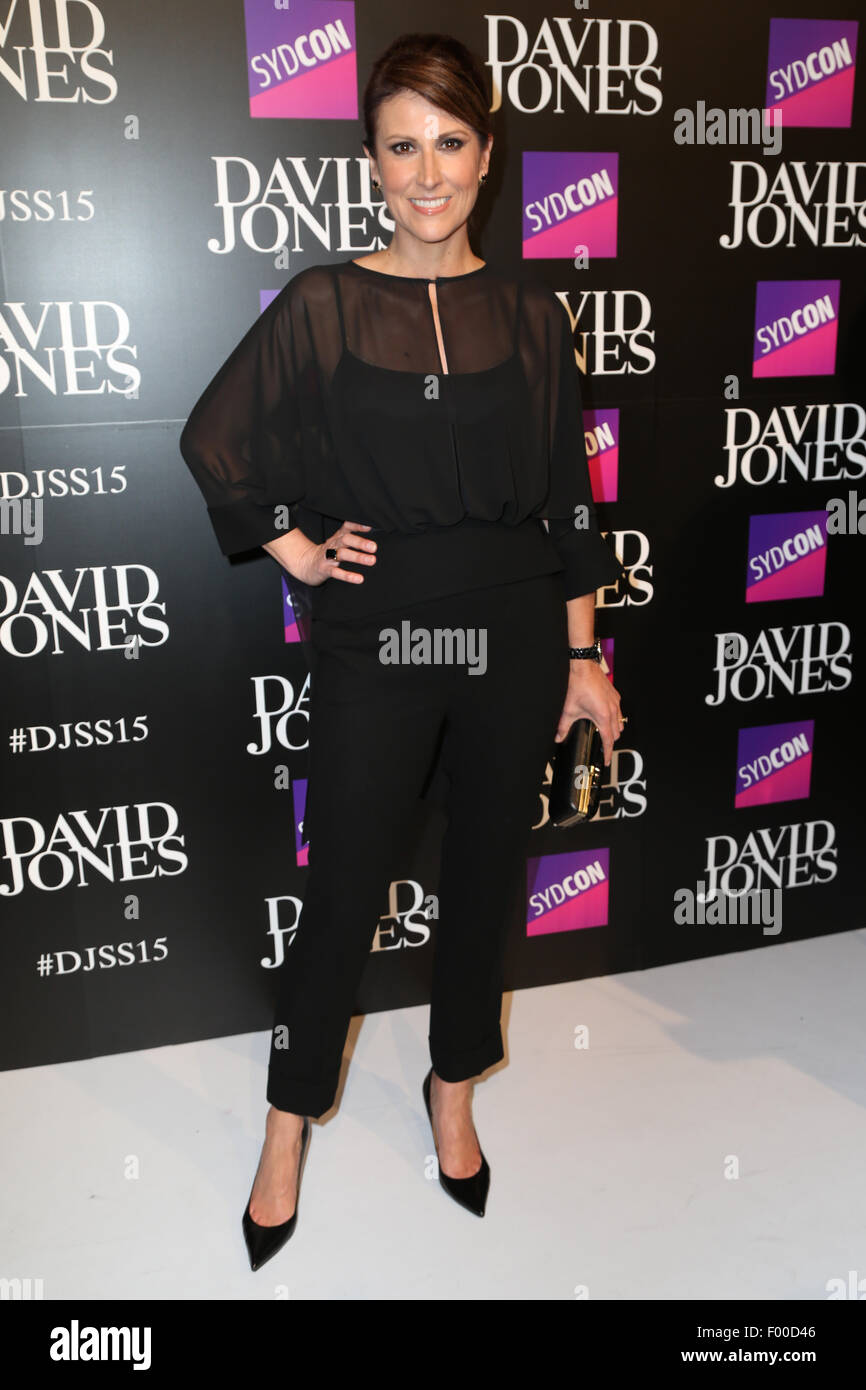 Sydney, Australia. 5 August 2015. Natalie Barr arrives at the David ...